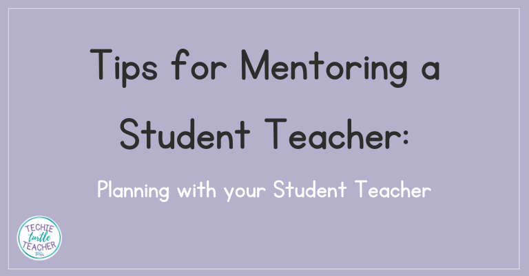 Student Teacher Planning for Success: Mentor Guide Part 5