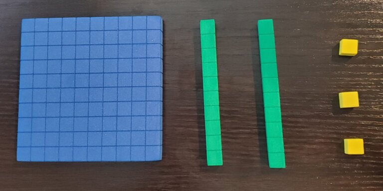 3-Digit Addition Without Regrouping Using Base Ten Blocks