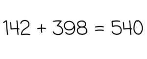 3-Digit Addition Regrouping Open Number Line Strategy