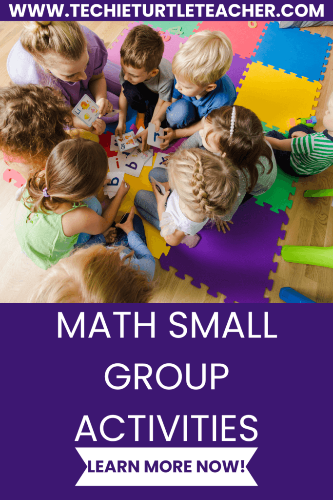 Math Small Group Activities: What to do in your groups