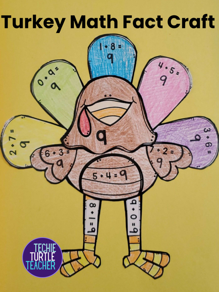 Engage Your Students with Fun and Easy Fall Math Fact Crafts