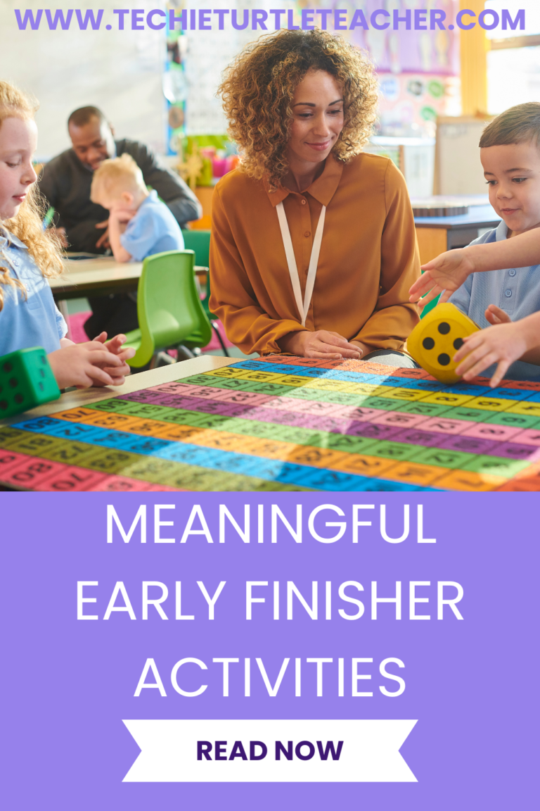 The Best Math Early Finisher Activities for K-2 Students