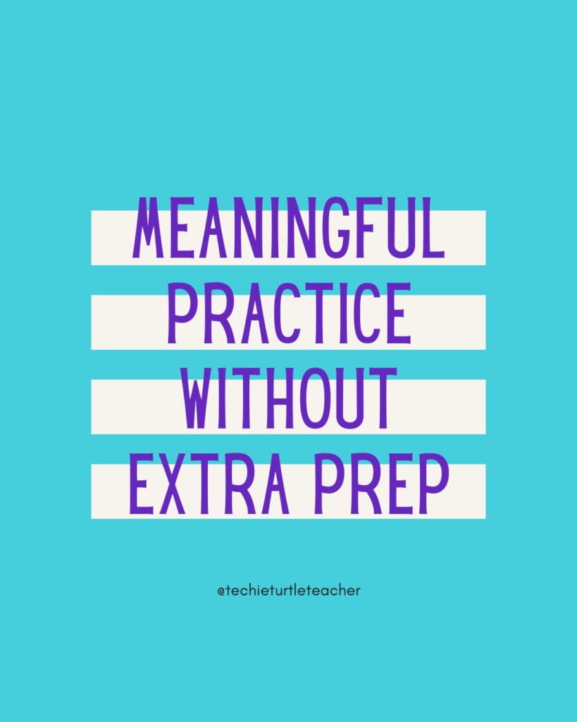 How to Differentiate Math Fact Practice with Games