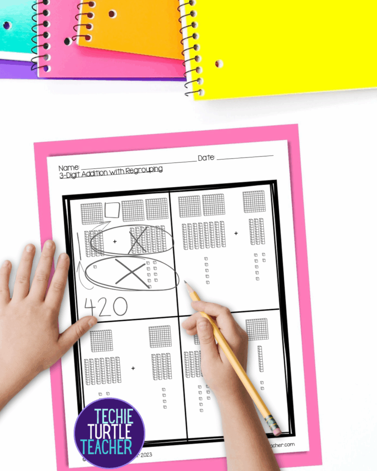 Adding 3-Digit Numbers with Regrouping: Base Ten Strategy