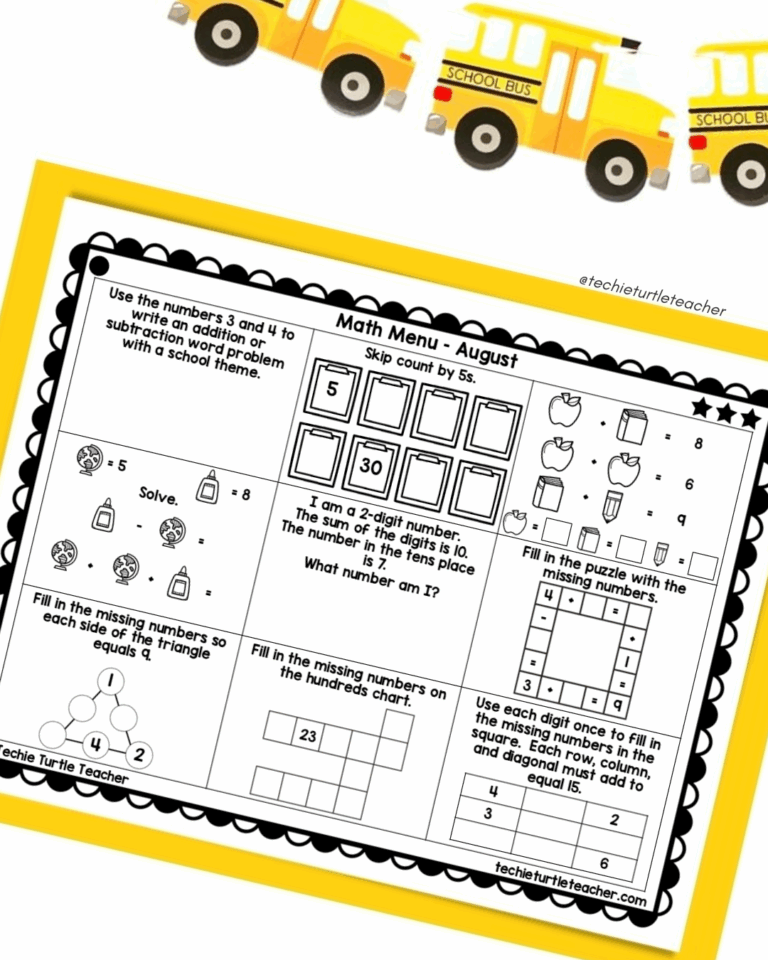 3 Independent Math Activities That Helped My Wiggly Students