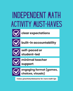 3 Independent Math Activities That Helped My Wiggly Students