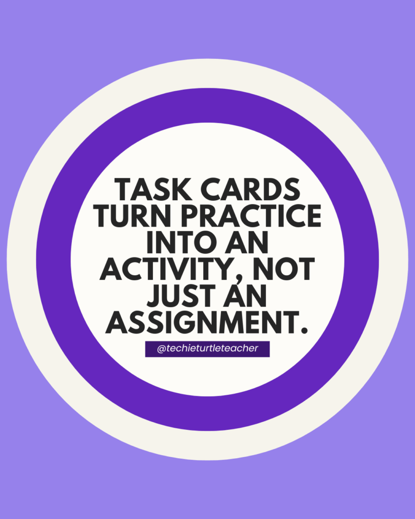 Task Cards for Primary Math: More Engaging Than Worksheets