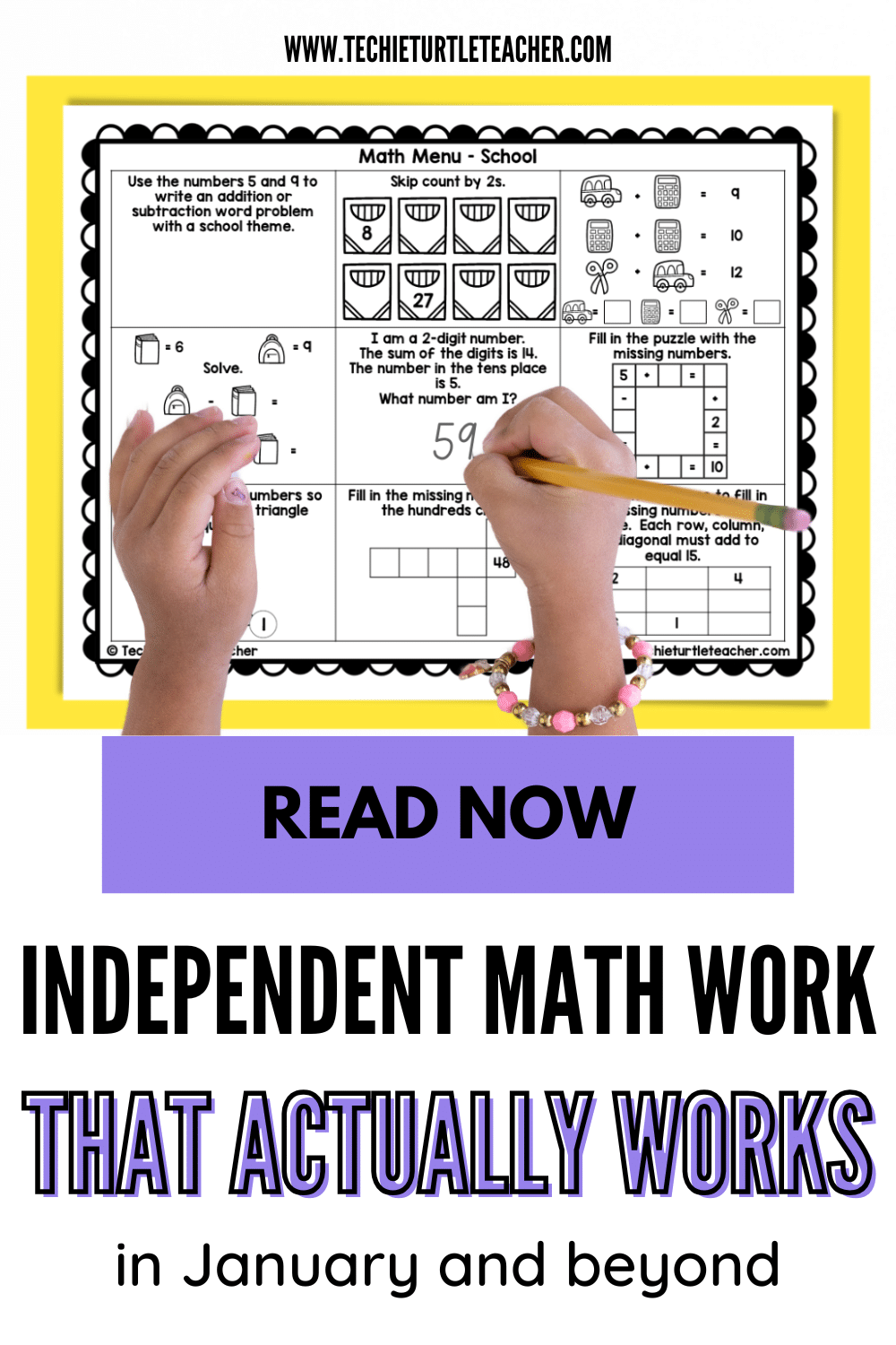 Independent Math Work That Actually Works in January and Beyond
